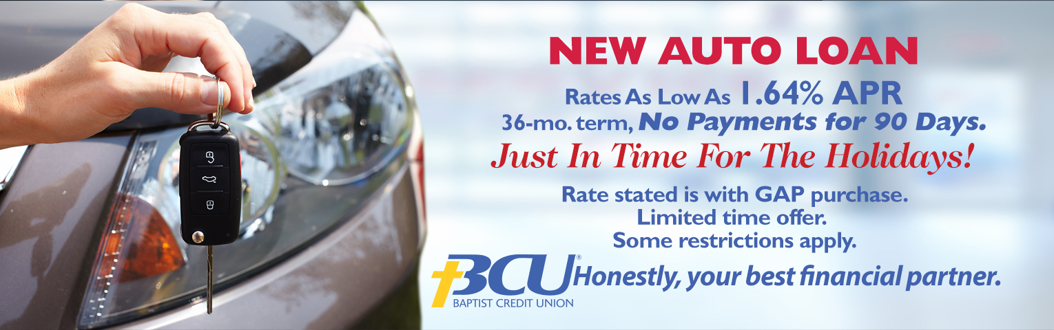 Baptist Credit Union | Honestly, your best financial option